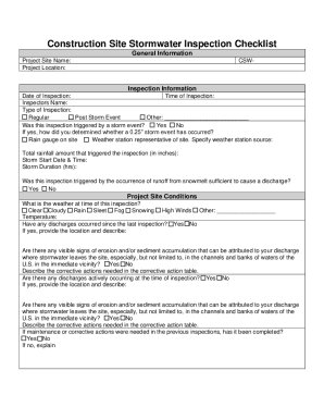 Fillable Online ndep nv Sample Inspection Report Instructions Fax Email ...