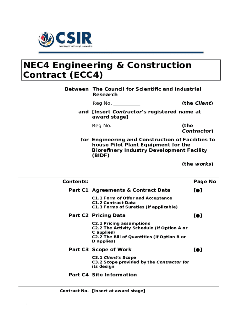 ECC4 All in one template Doc Template | pdfFiller