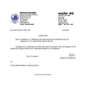 Fillable Online Guidelines for obtaining GI Authorised User Certificate ...