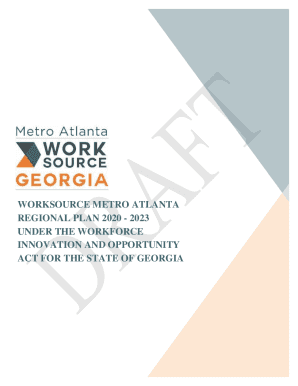 Fillable Online WorkSource Atlanta Reports Fax Email Print - pdfFiller