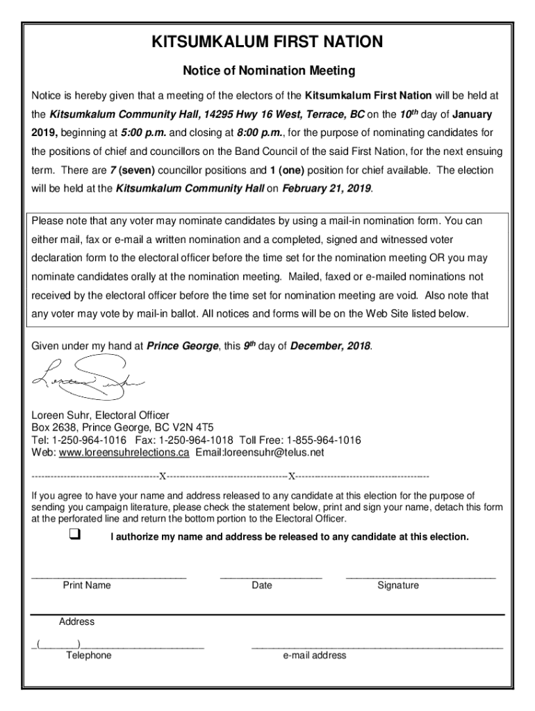 Fillable Online First Nations Fiscal Management Act - Laws.justice.gc.ca Fax Email Print - pdfFiller