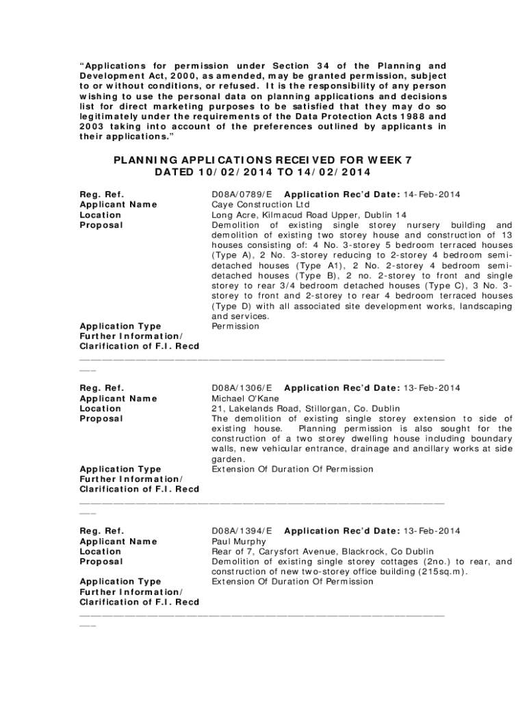 Fillable Online Planning and Development Act 2000 - Revised Acts Fax ...