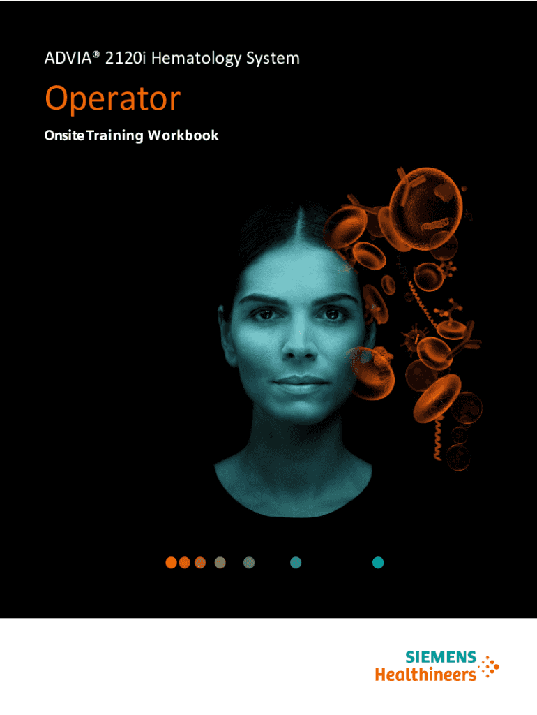 Fillable Online Siemens Advia 2120 Hematology Analyzer - Block ...