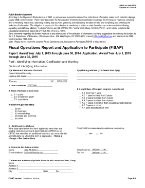 Fillable Online Get the free According to the Paperwork Reduction Act ...
