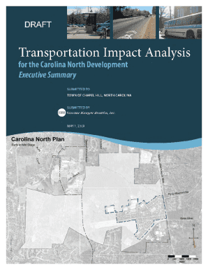 Fillable Online Transportation Impact Analysis: Carolina North ...