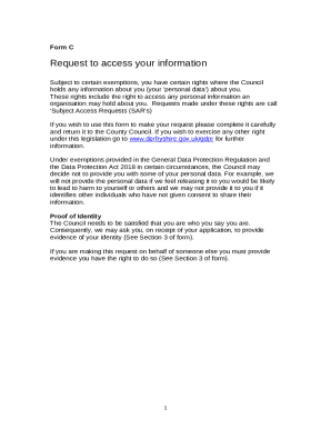 Request to access your ination Doc Template | pdfFiller