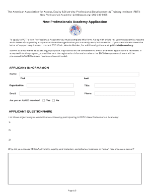 Fillable Online NPA Application Form Fax Email Print - pdfFiller