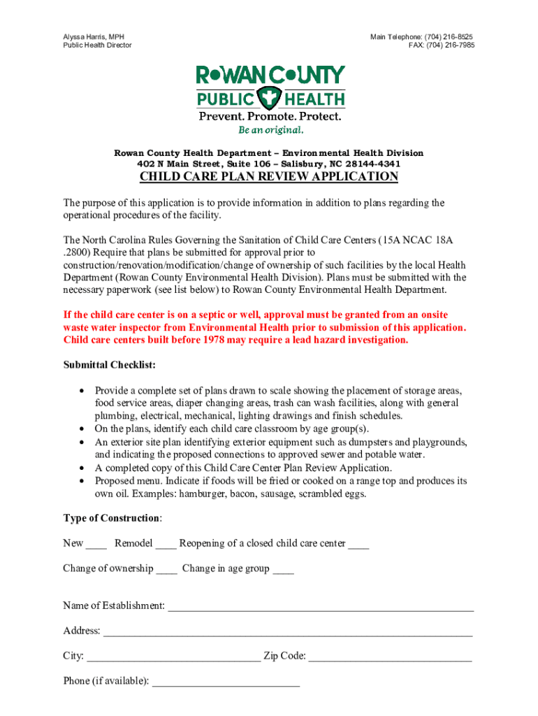 Fillable Online Alyssa Smith Harris named as Rowan County's Public ...