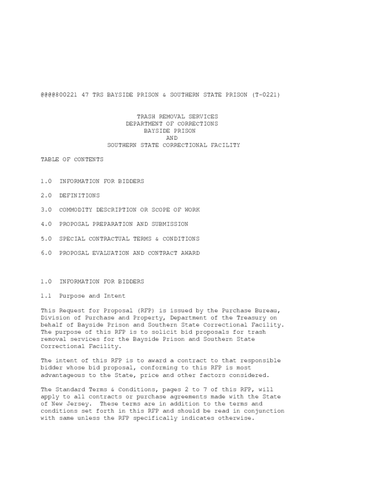 Fillable Online Bayside State Prison Visiting hours, inmate phones ...