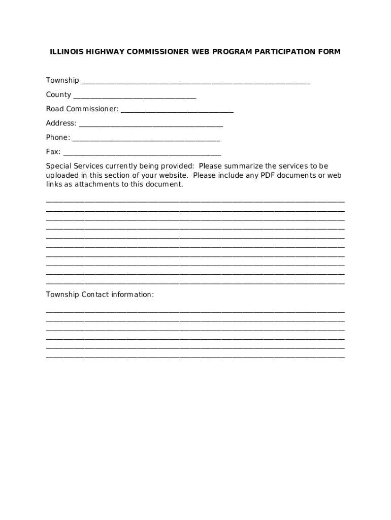 WEB PROGRAM PARTICIPATION .docx Doc Template | pdfFiller