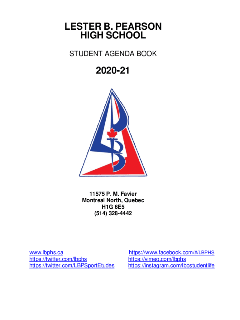 Fillable Online Lester B. Pearson School Board: Home - English Fax ...
