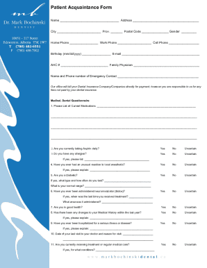 Fillable Online Patient Acquaintance Form - Atrium Health Fax Email ...