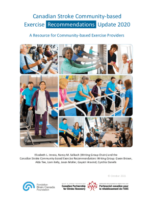 Fillable Online Facilitating Community-Based Exercise for People With ...