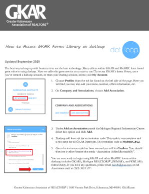 Fillable Online How to Access GKAR Forms Library on dotloop Fax Email ...