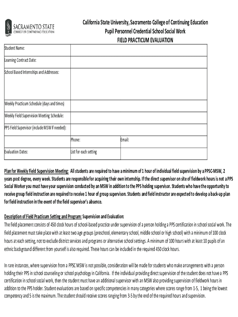 Fillable Online Pupil Personnel Services Credential - Cal State L.A ...