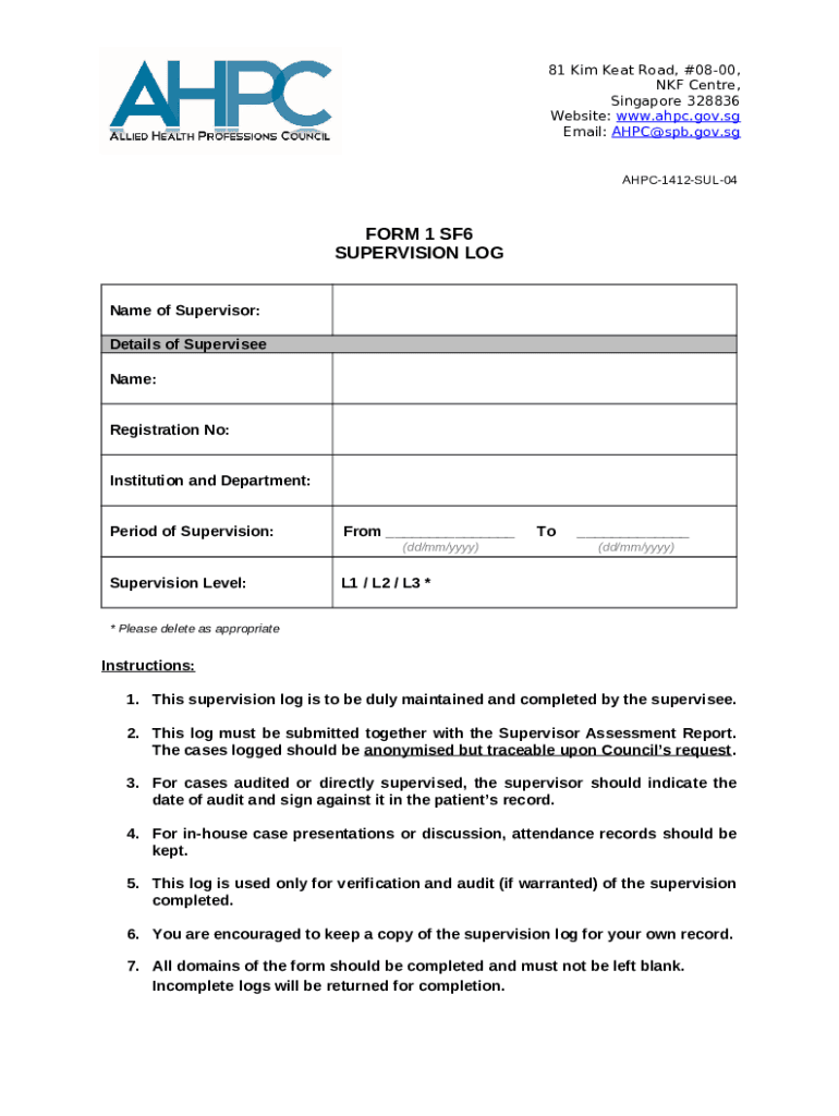 1 SF6 Doc Template | pdfFiller