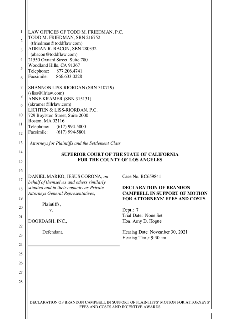 Fillable Online Adrian Bacon - The Law Offices of Todd M. Friedman P.C ...