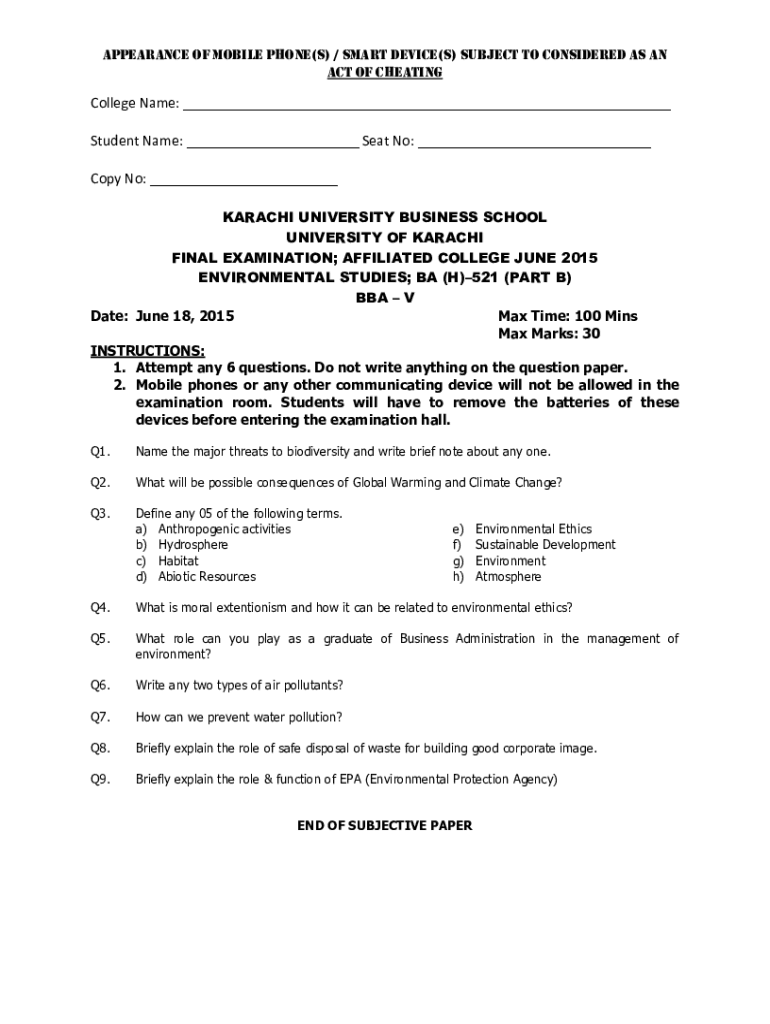 Fillable Online Board Policy on Student Cell phone Possession and Usage ...