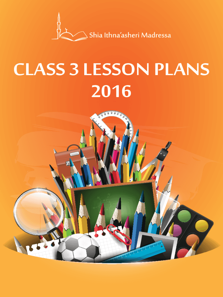 Fillable Online Lesson Plan Example and Template (Plus Types and Key ... Fax Email Print - pdfFiller