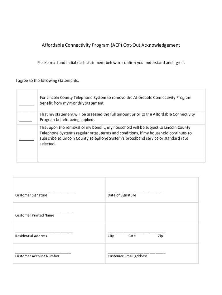 Fillable Online Affordable Connectivity Program Fact Sheet Fax Email Print - pdfFiller