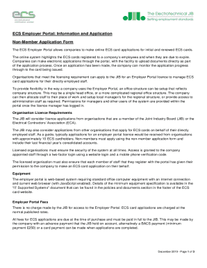 Fillable Online Employer Portal and ECS Check Form Fax Email Print ...