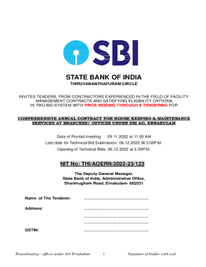 Fillable Online 1. short tender notice - Kerala Water Authority Fax ...