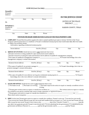 Fillable Online justice court civil case information sheet (4/13 ...