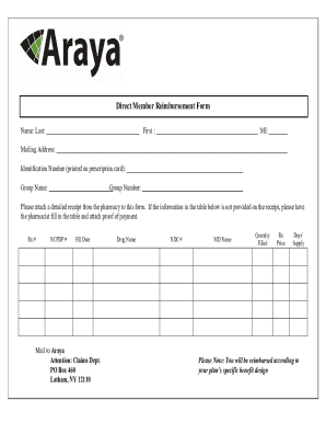 Fillable Online MEDICARE PART D CLAIM FORM - Health Alliance Fax Email ...
