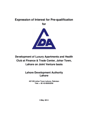 Fillable Online lda gop LDA Announced Construction Of 3 Mega Projects ...