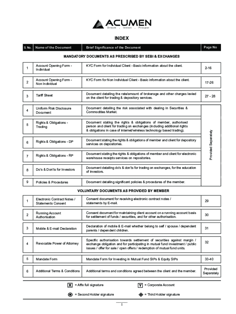 Fillable Online Account Opening Kit for SBI FX TradePart 1 - PDFSLIDE ...