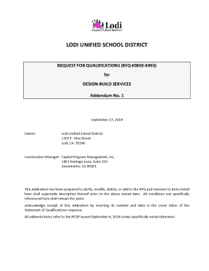 Fillable Online Request For Qualification/Proposal (RFQ/P) Fax Email Print - pdfFiller