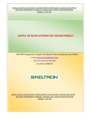 Fillable Online Contact - Kerala State Electronics Development ...