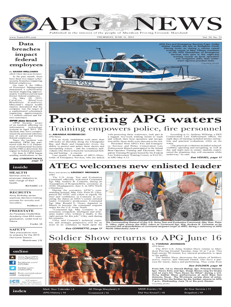 Fillable Online Home :: U.S. Army Aberdeen Proving Ground Fax Email ...