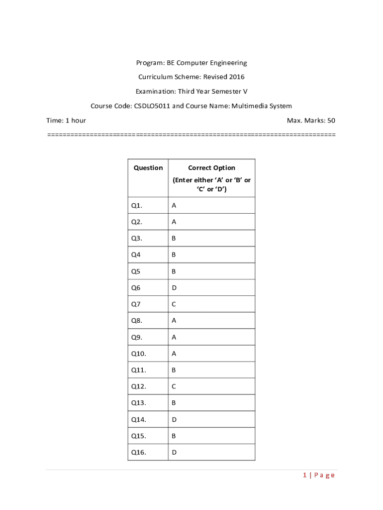 Fillable Online Master's Degree Program Guide Computer Science and ...