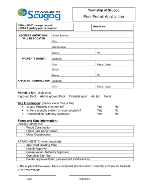 Fillable Online Grading Permit - Department of Planning and Development ...