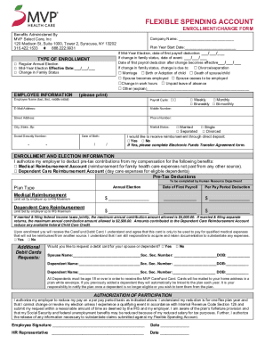 Fillable Online Flexible Spending Account (FSA) Claim Fax Email Print ...