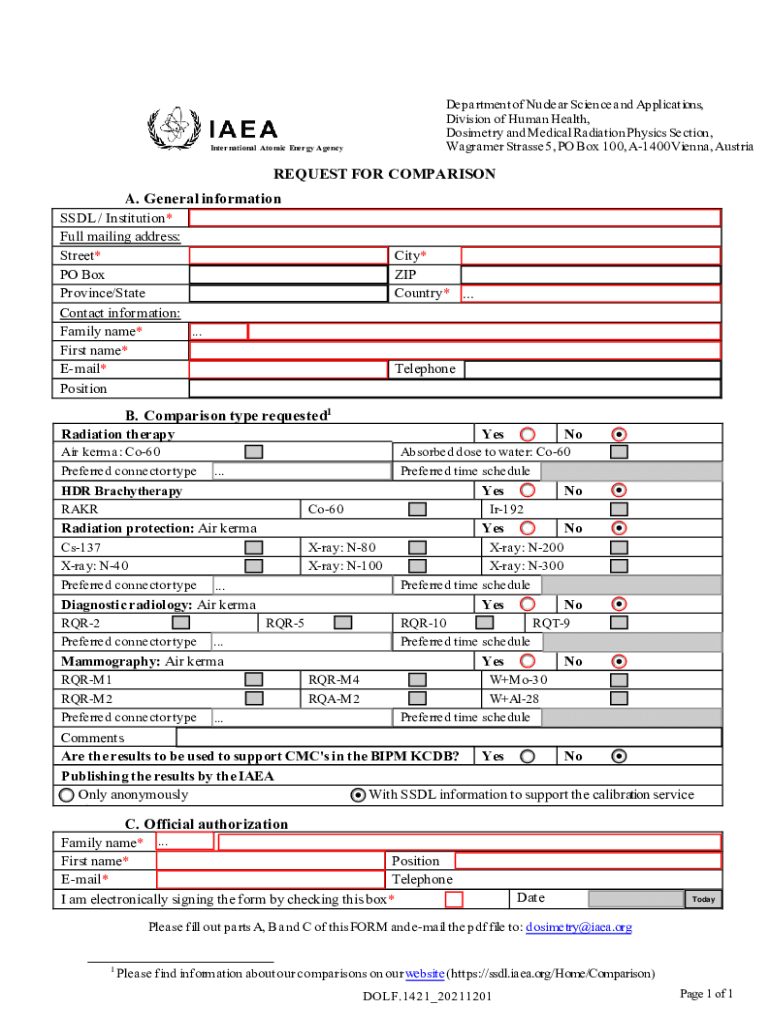 Fillable Online The IAEA/WHO TLD postal dose quality audits for radiotherapy Fax Email Print ...