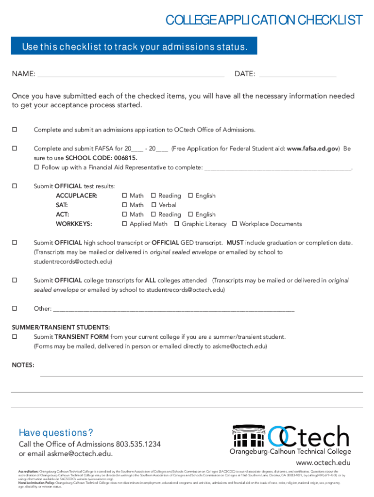 Fillable Online Early-College-Application.pdf Fax Email Print - pdfFiller