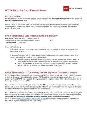 Fillable Online Data Request and Research Proposal Forms - Parkland ...