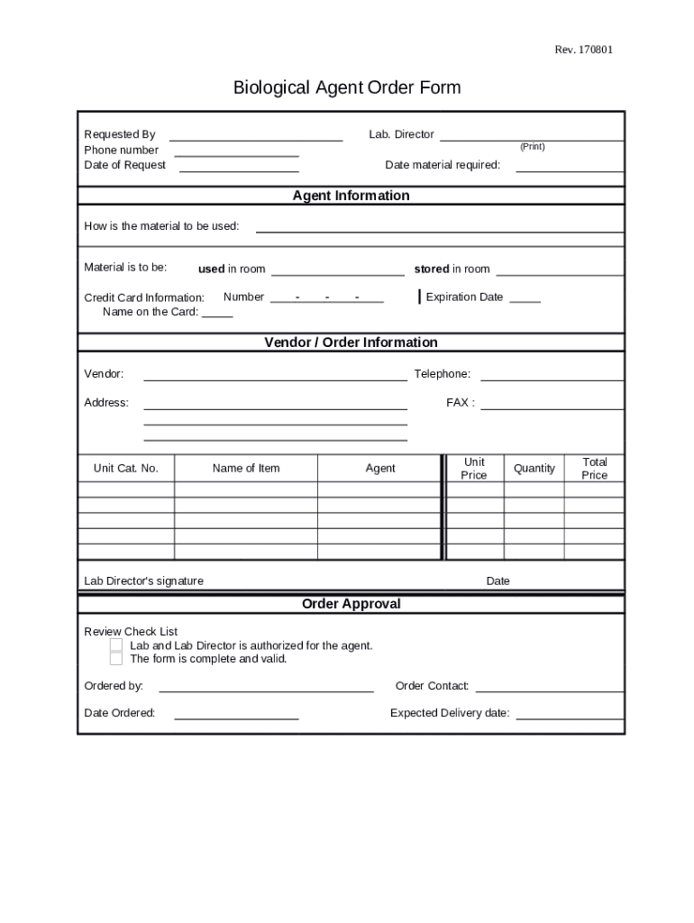 Radionuclide Order Doc Template | pdfFiller