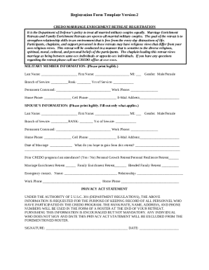 7 CREDO Registration Template Version 2.docx Doc Template | pdfFiller