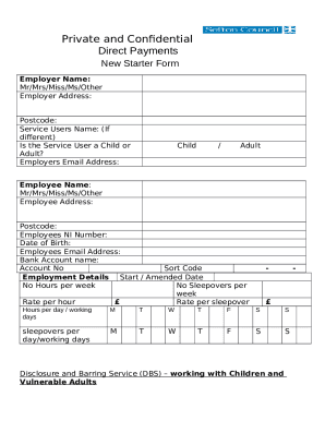 employee starter - Bright Contracts Doc Template | pdfFiller