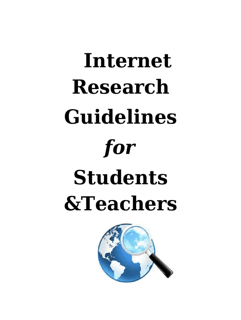3 Internet Research Tips to Bring to Your Classroom Doc Template ...