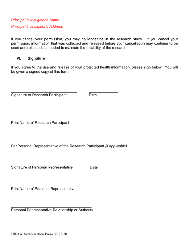 Fillable Online Lincoln Memorial University IRB Authorization Form Template Fax Email Print ...