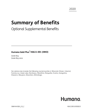 Fillable Online Humana Gold Plus H6622-001 (HMO) Fax Email Print ...