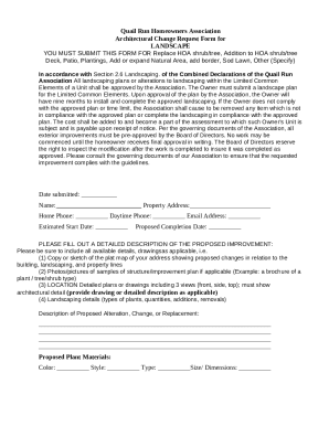 ARCHITECT CHANGE REQUEST Doc Template | pdfFiller