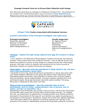 CapU-Example-Consent--for-In-Person-Data-Collection ... Doc Template | pdfFiller