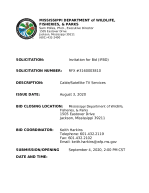 Completed by MDWFP Only Doc Template | pdfFiller