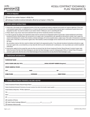 Fillable Online 403(b)(7) Contract Exchange/Transfer/Rollover Form - Invesco Fax Email Print ...