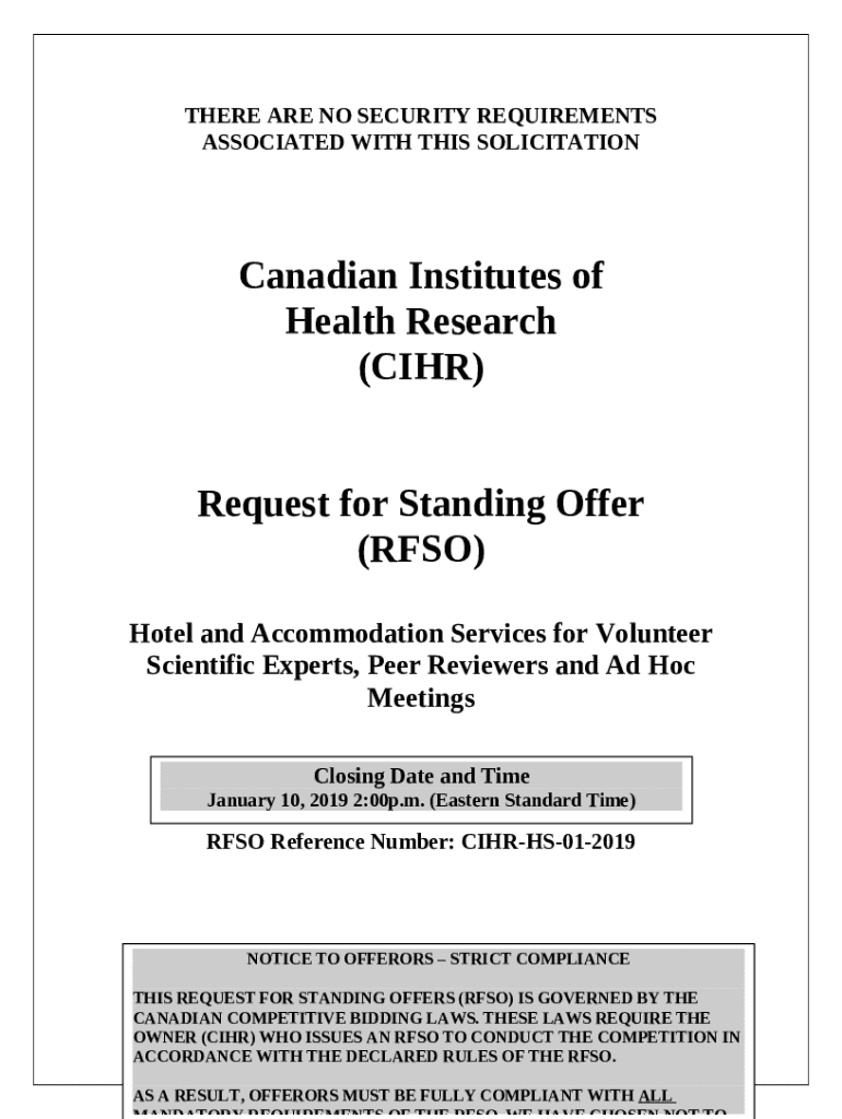 Volunteer with CIHR - University of Alberta Doc Template | pdfFiller